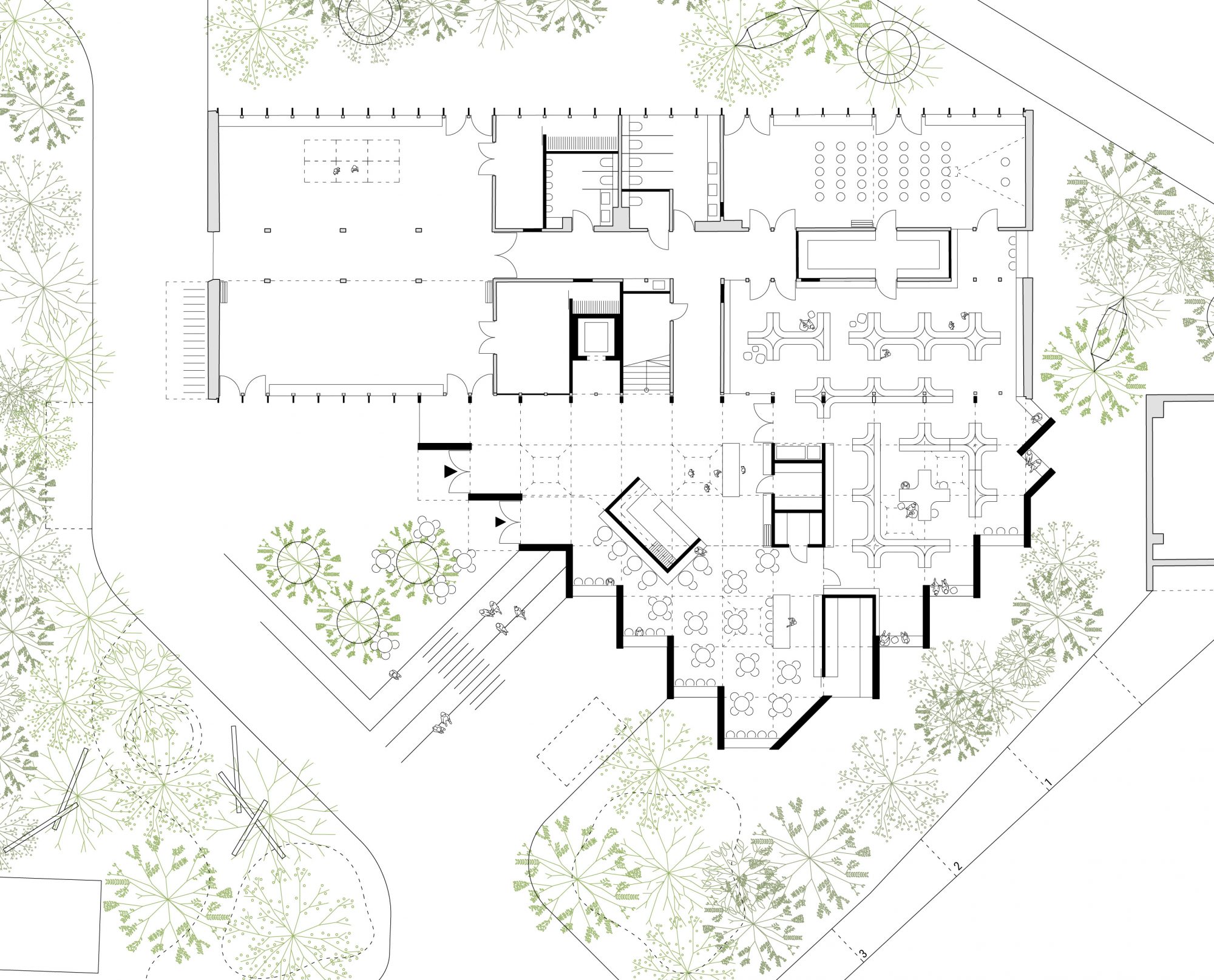 Cultural centre Raca – joyjoy studio